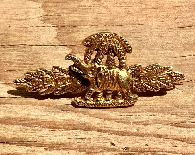 Elephant Corps Vintage Army Badge. - Etsy