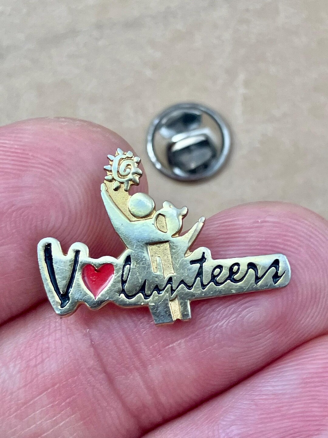 Volunteers - Vintage Enamel Pin. - Etsy
