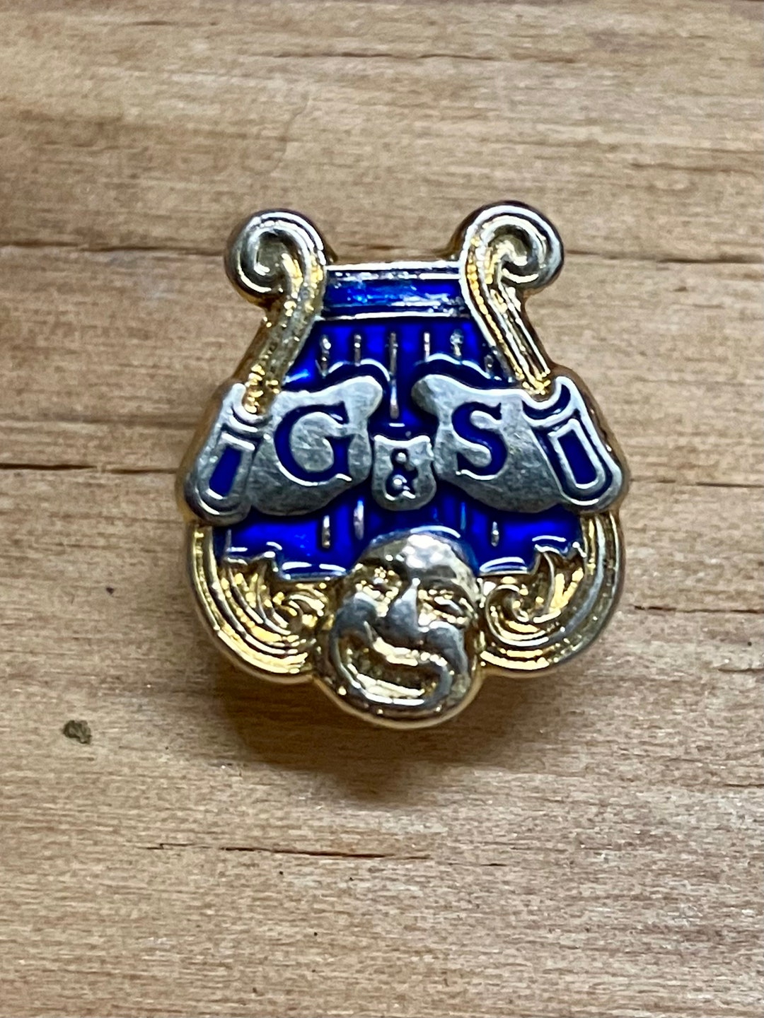 Girl Scout Art / Music Award - Vintage Enamel Pin - Etsy