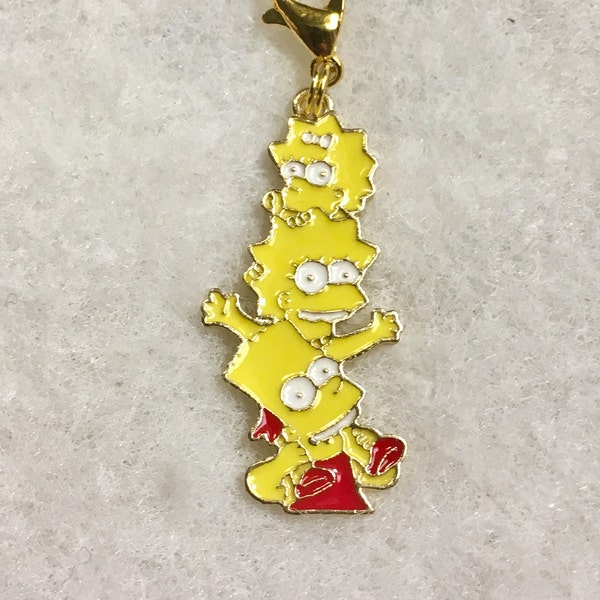 Gold Bart Simpson Pendant - Etsy