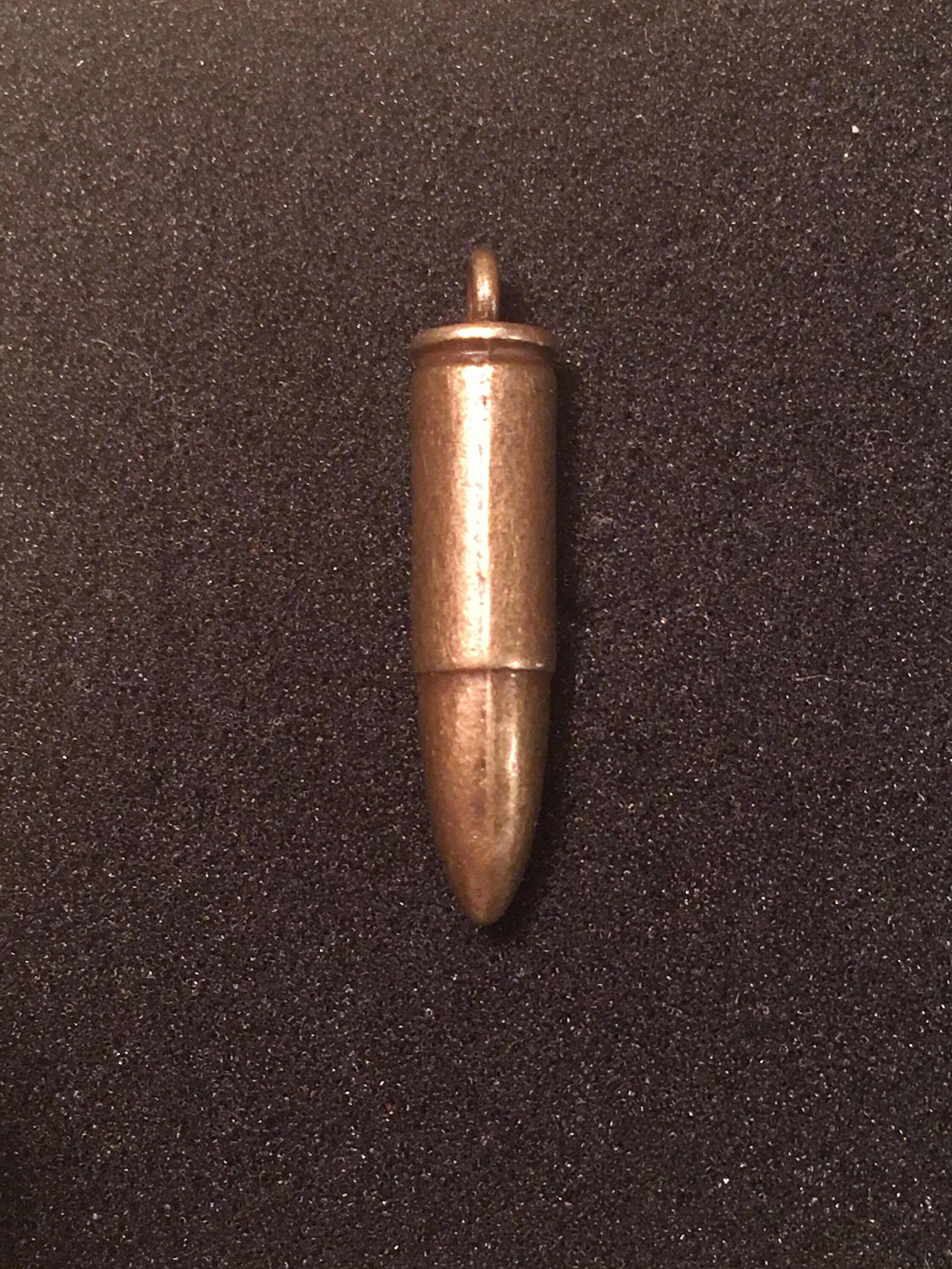 9 Mm Bronze Charm Bullet Vintage Amulet - Etsy UK