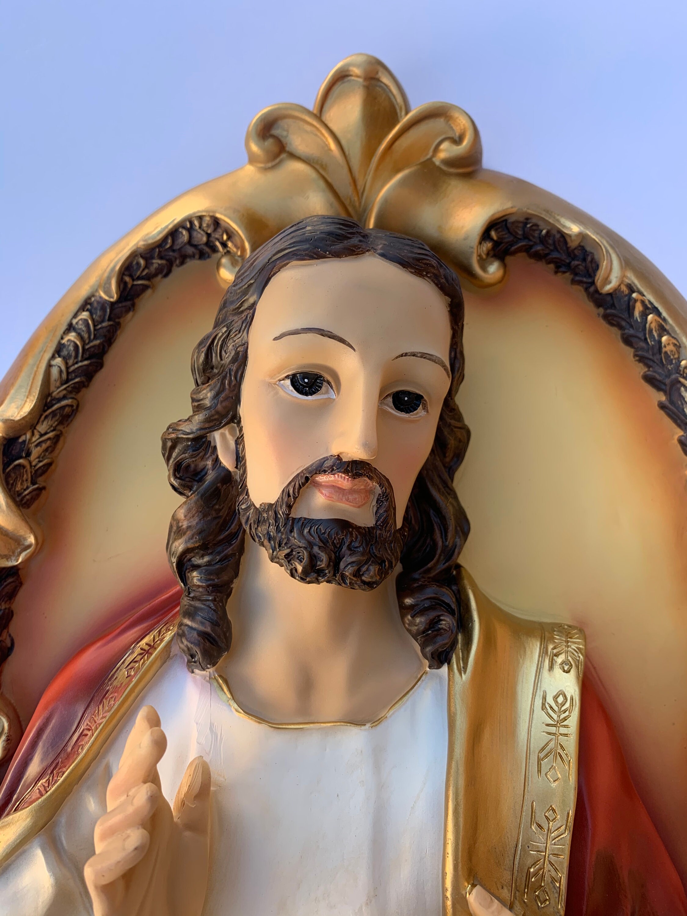 Jesus Christ Wall Art, Wall Hanging, Home Decor With 3D Effect ...