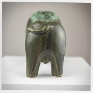 Vintage Ceramic Bull Coin Bank, Mid Century Modern Adult Piggy Bank ...