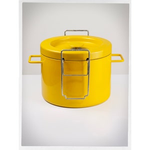 Michael Lax Copco Enamel Cookware Deep Fryer With Frying Basket, Dutch ...