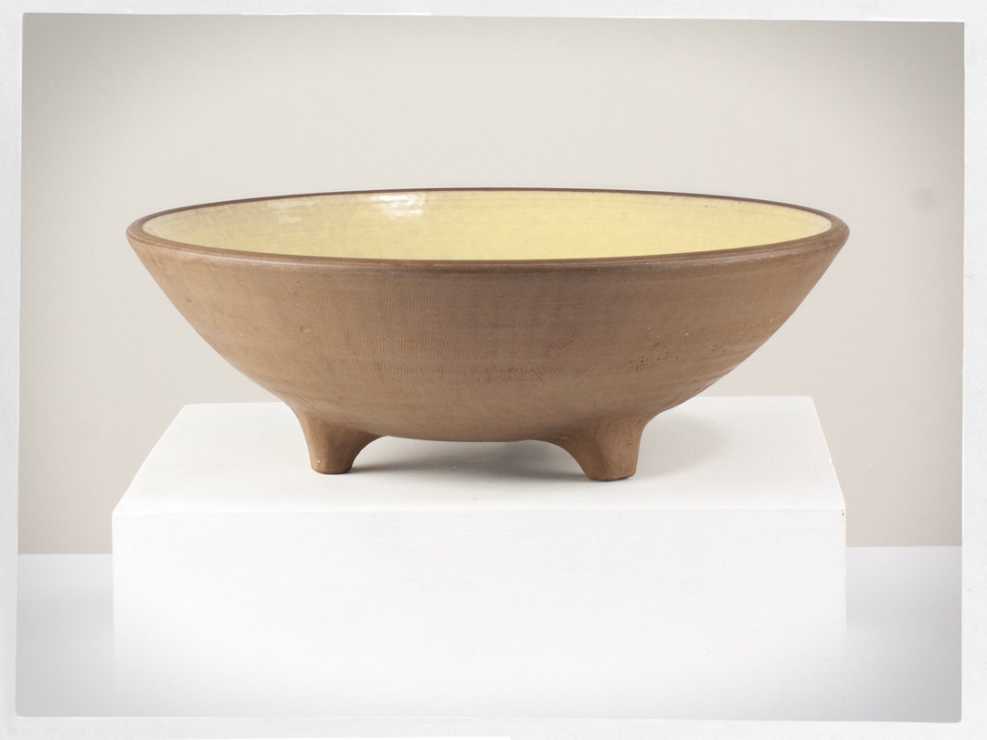 Danish Modern Studio Pottery Bowl by Ingrid & Aage Fruergaard-jensen ...