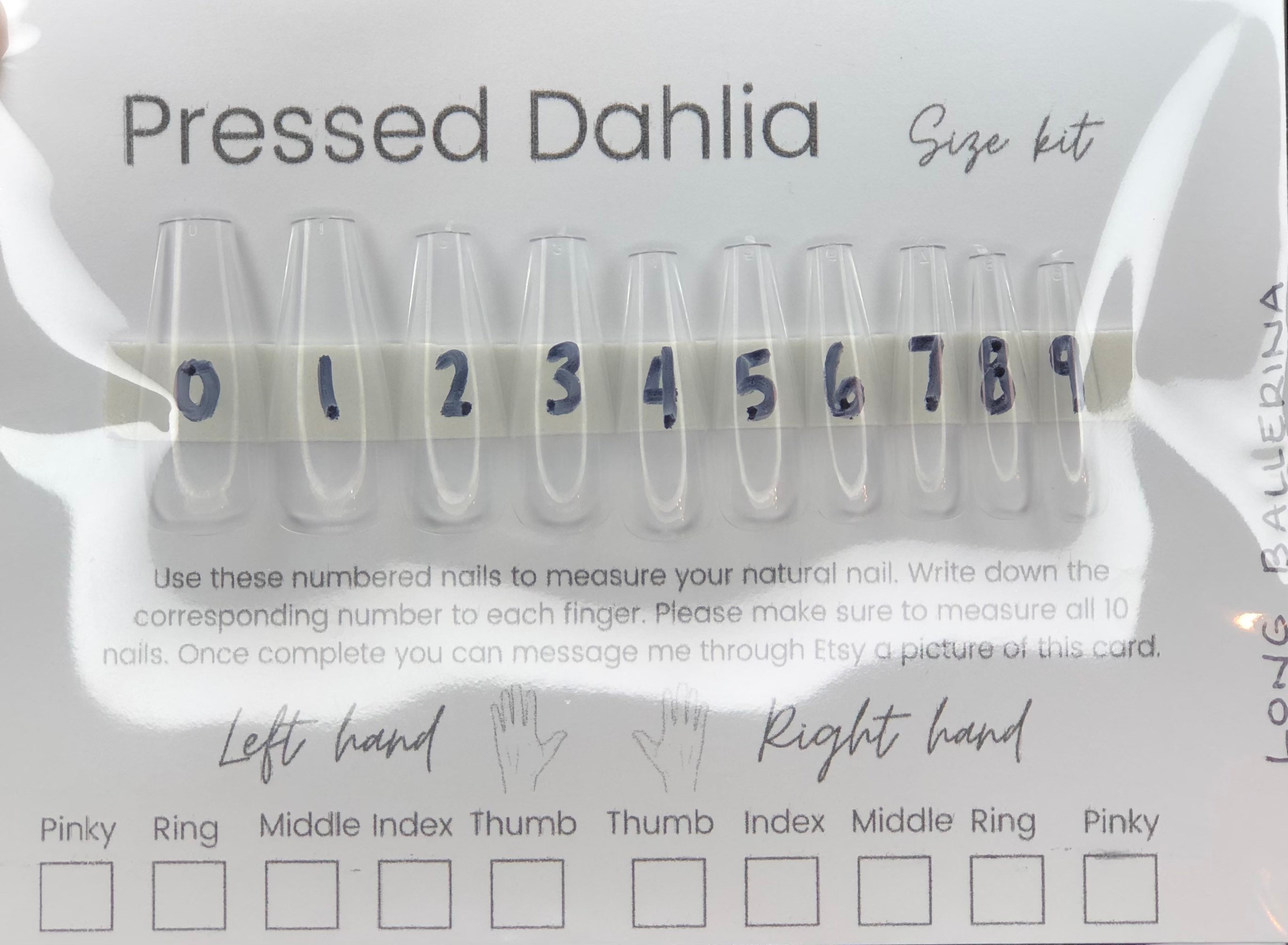 Nail Sizing Kit Press on Nail Sizing Kit Press on Nails - Etsy Nail Sizing Kit Press on Nail Sizing Kit Press on Nails - Etsy