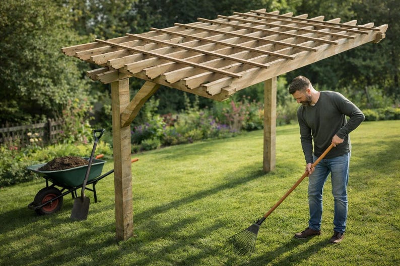 2 Post Pergola Kitsnull