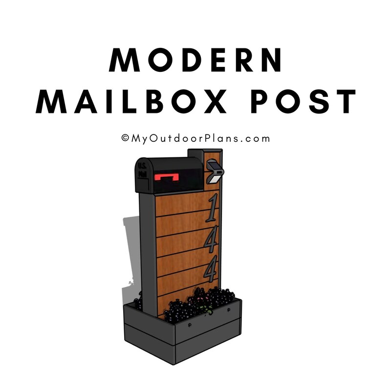 Mail Post Plans - Etsy