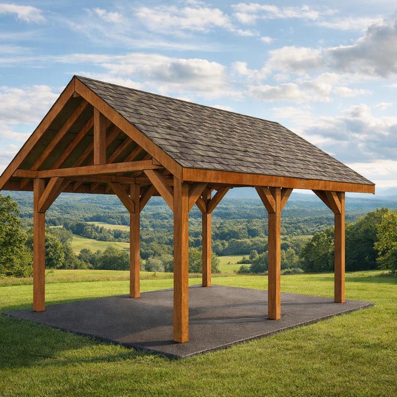 Pavilion Blueprints - Etsy