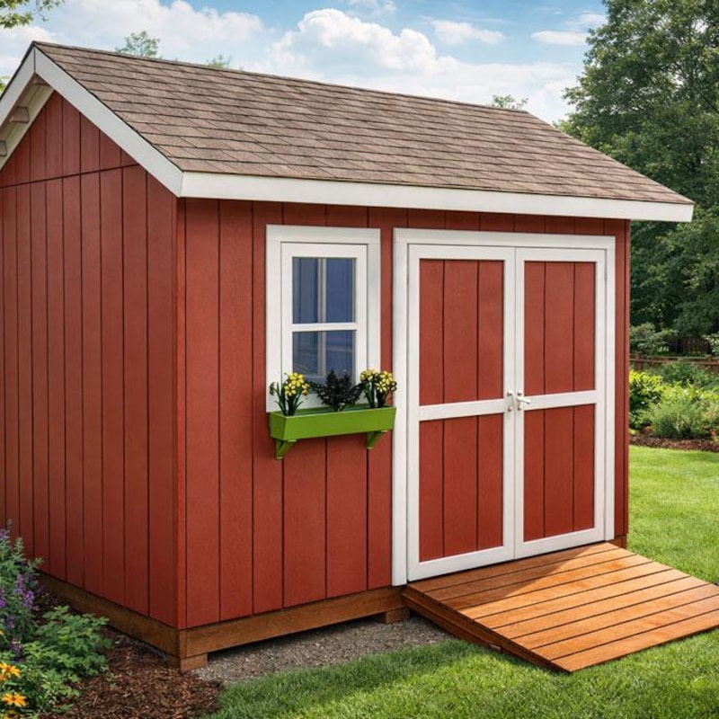 8 X 12 Gable Shed - Etsy UK