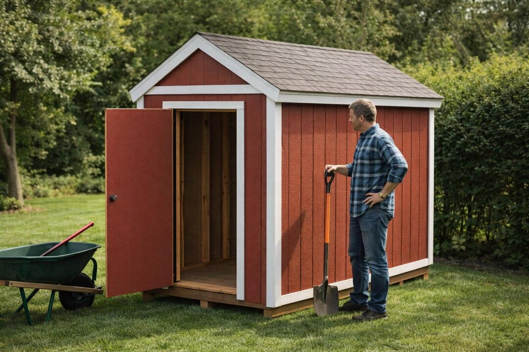 6x12 Gable Shed Plans: DIY Storage Shed With 3ft Door (PDF Download) - Etsy
