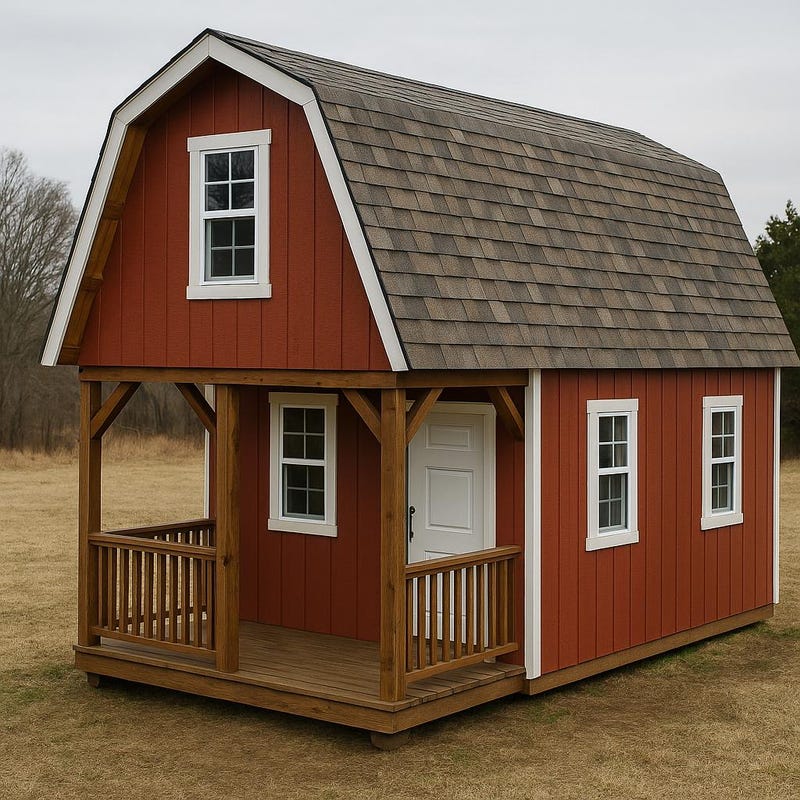 Tiny Home Plan Loft Porch - Etsy