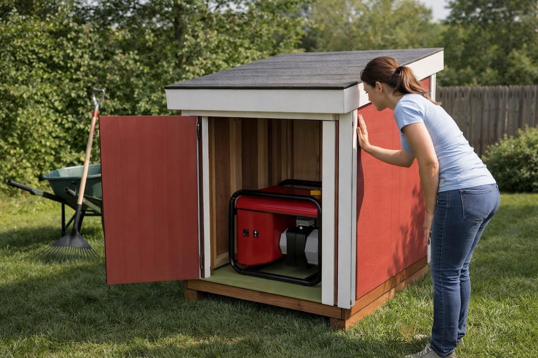 4x4 Generator Shed Roof Plans: DIY Outdoor Shelter (PDF Download) - Etsy