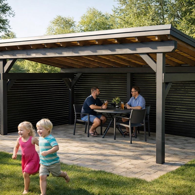 Lean to Garage Blueprints - Etsy