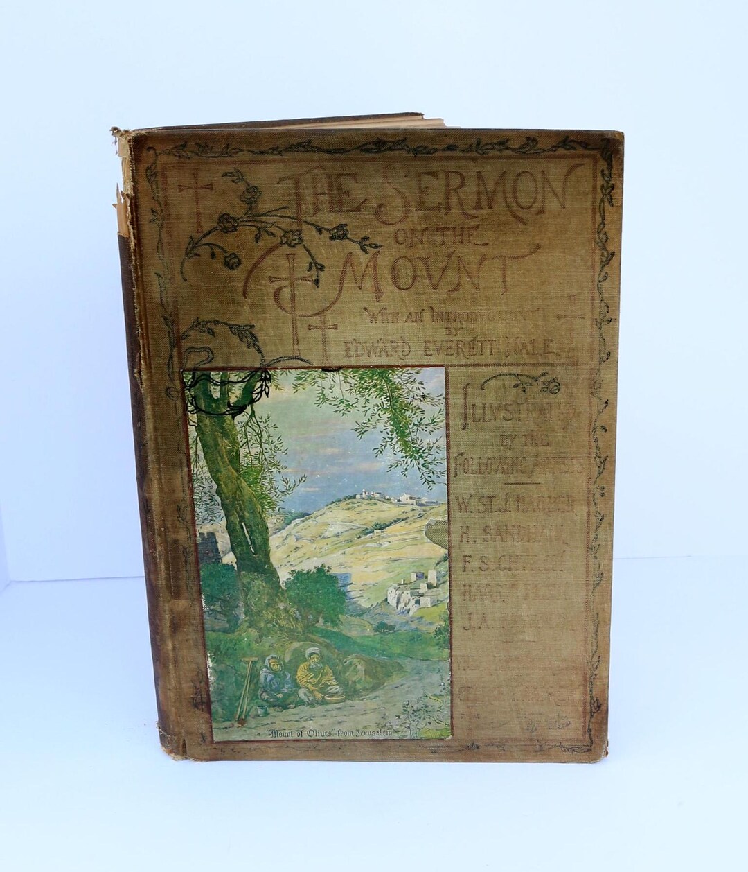 Rare Sermon on the Mount Book With 27 Illustrations Copyright 1885 - Etsy