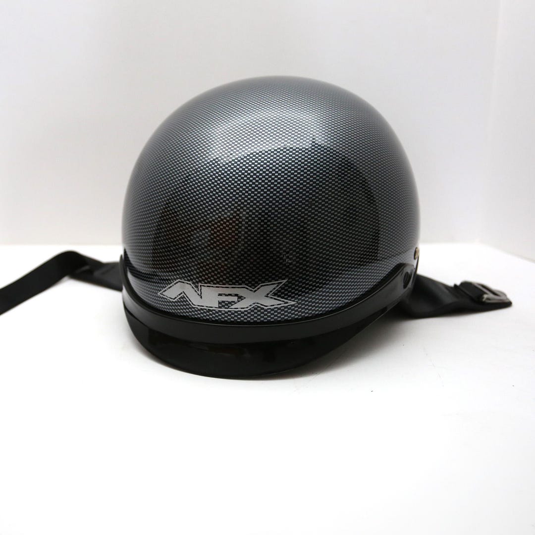 AFX Motorcycle Helmet With Carbon Fiber Pattern. XL Size. - Etsy