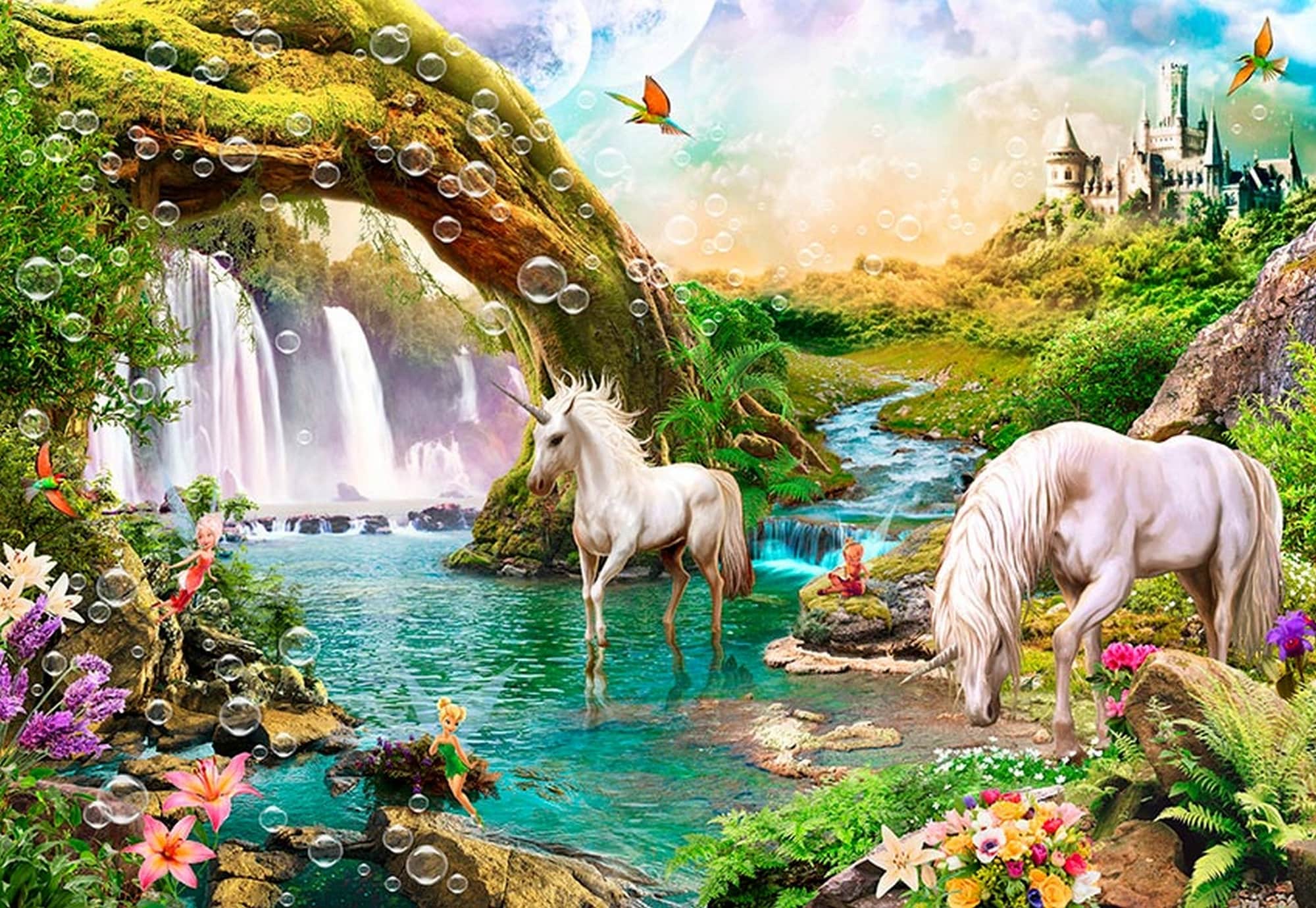 Unicorns And Waterfalls