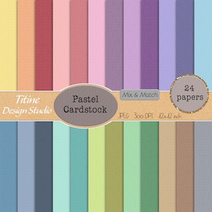 Textured Digital Cardstock Paper Pack Printable Cardstock - Etsy