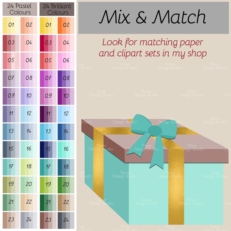 Digital Birthday Clip Art Set, Gold Birthday Clipart Party PNG Birthday ...