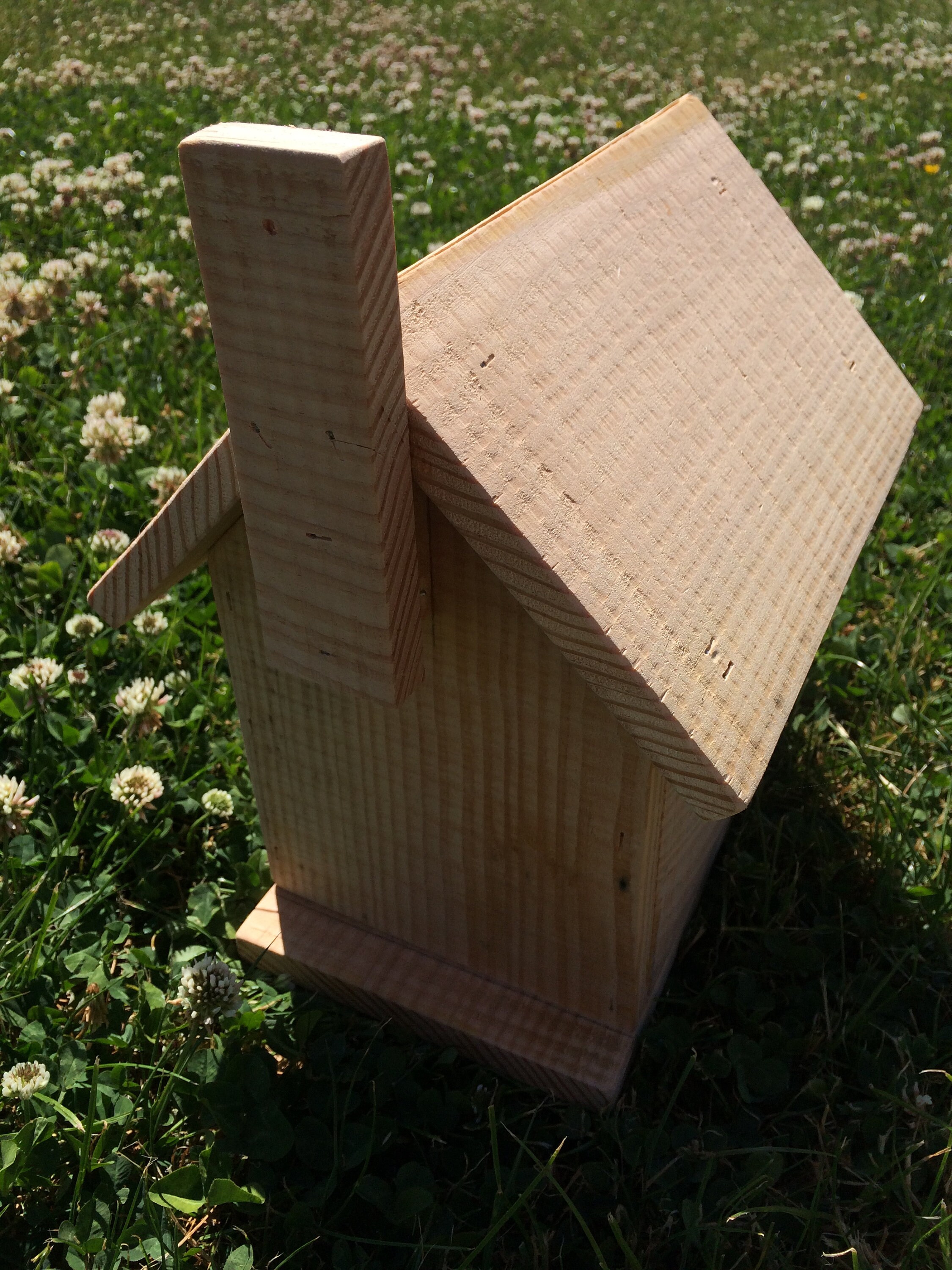 Handmade Wooden Bird Nesting Box - Etsy UK