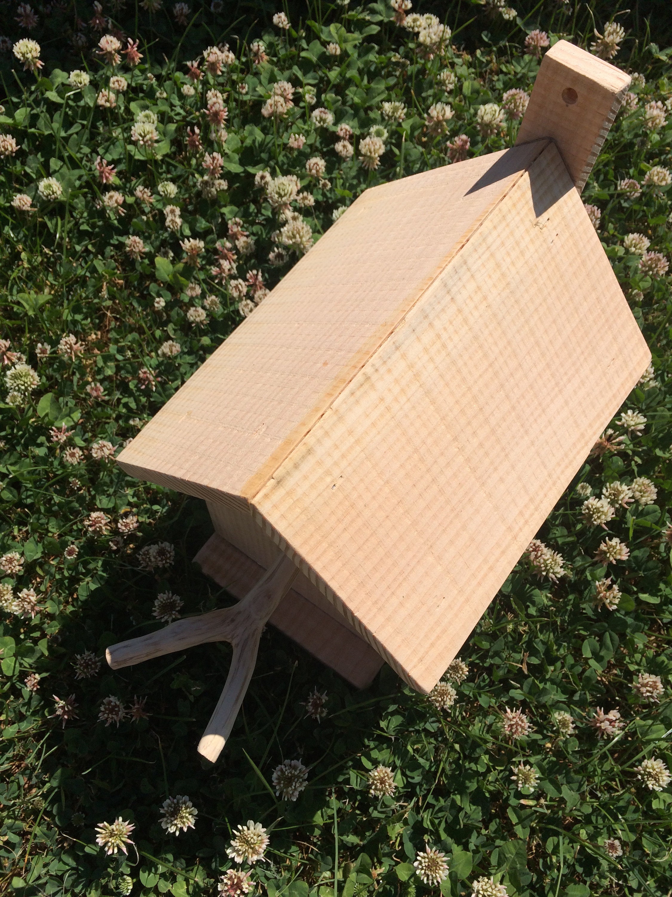 Handmade Wooden Bird Nesting Box - Etsy UK