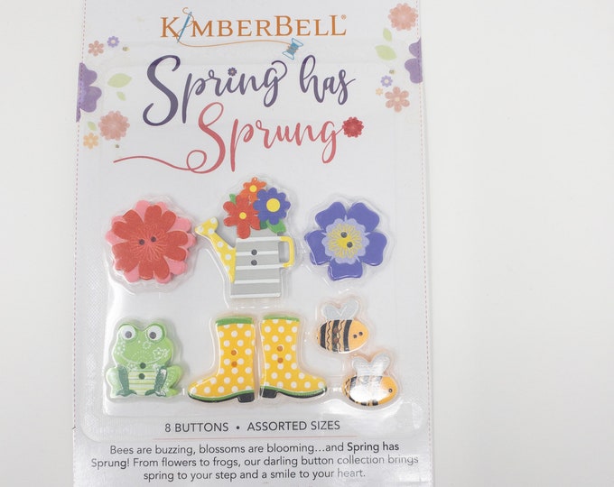 Kimberbell Buttons, Spring Has Spring Buttons, Quilts, Luck O' the ...