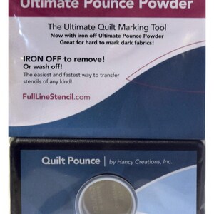 Ultimate Pounce Powder Pad, White, Quilt Marking Tool - Etsy