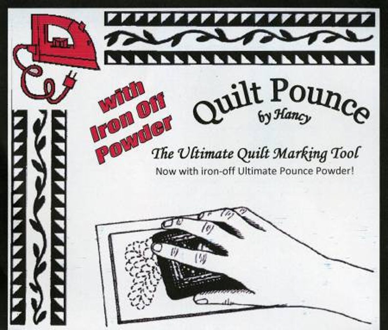 Ultimate Pounce Powder Pad White Quilt Marking Tool - Etsy