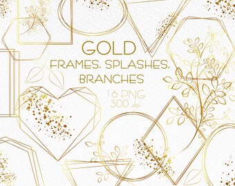 Geometric Clip Art | Etsy