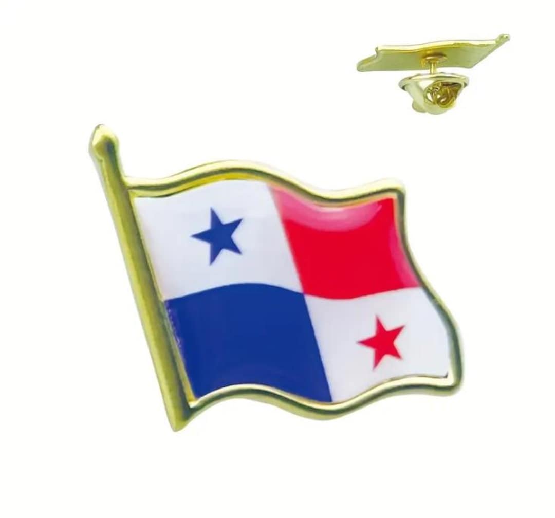 Panama Flag Pin - Etsy