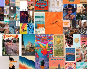 Retro Wall Collage Kit - Etsy