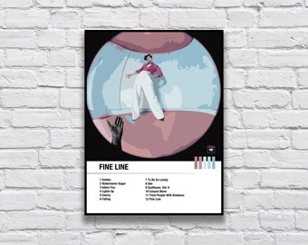 Harry Styles Fine Line Album Poster - Etsy