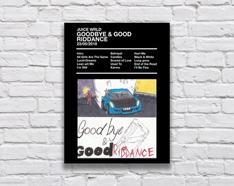 Goodbye and Good Riddance Tracklist - Etsy