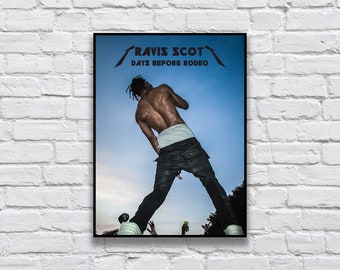 Travis Scott Days Before Rodeo Poster - Etsy