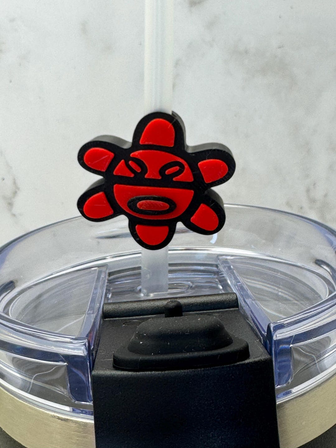 Taino Symbol Straw Topper: 3D Printed Tumbler Accessory - Etsy