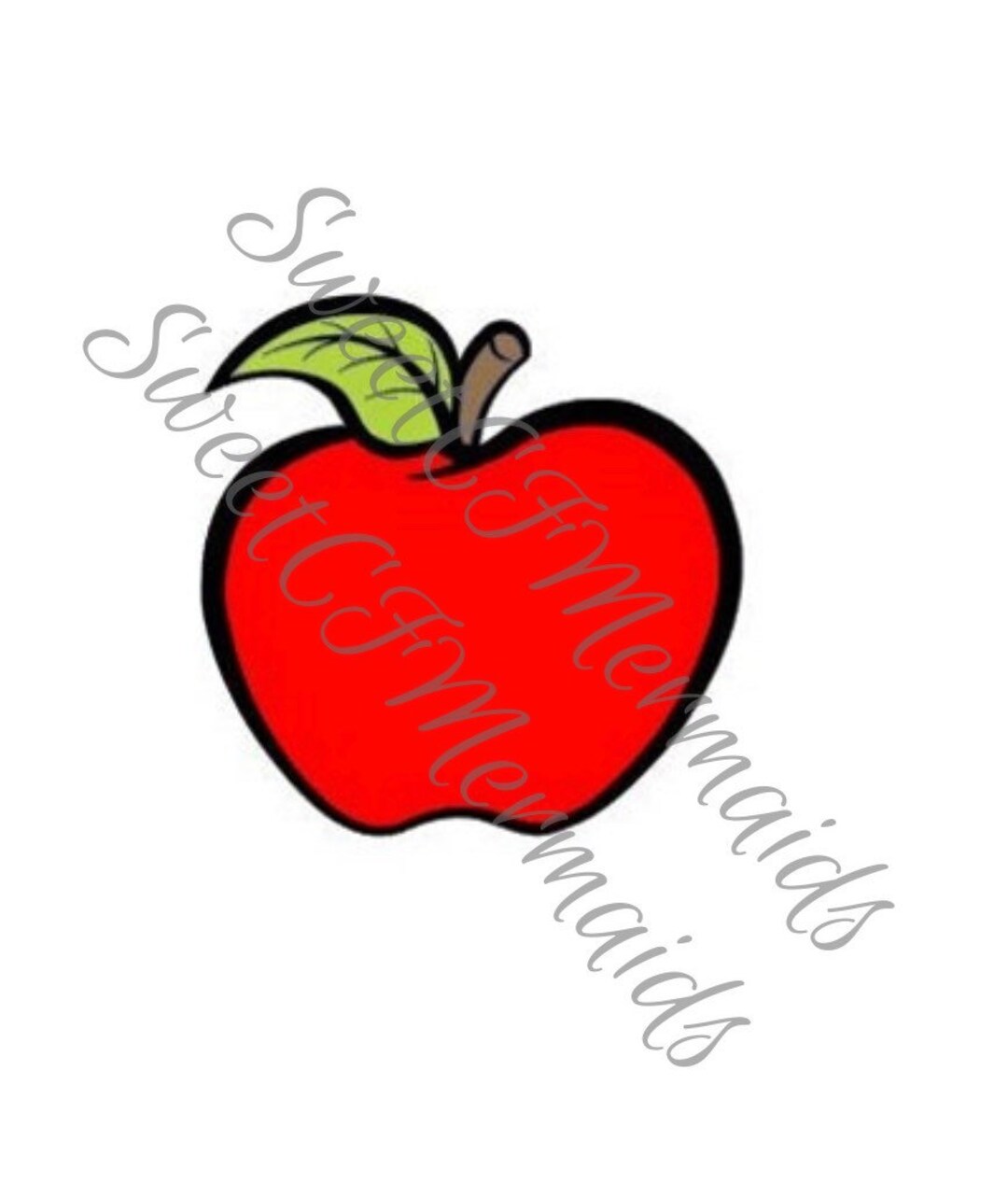 Apple SVG File/ Cutting File/ Instant Download/ Silhoutte/ Cricut - Etsy
