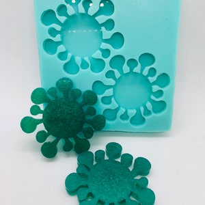 Germ Cell Badge Reel/ Keychain/ Ornament Silicone Mold - Etsy