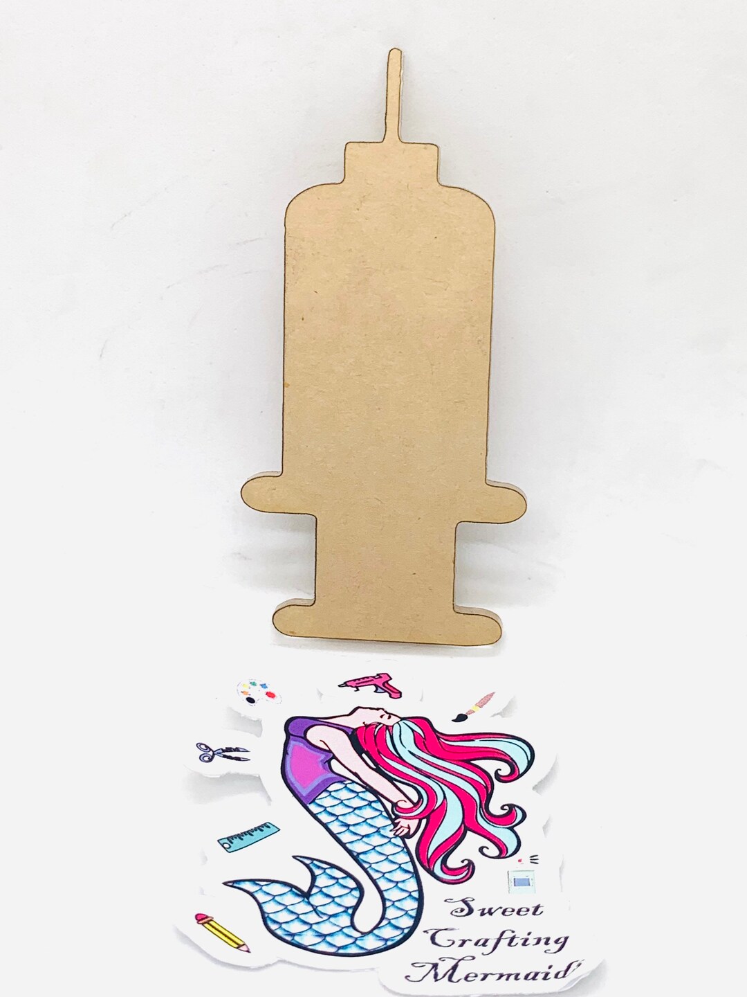 Acrylic Blank Syringe Badge Holder/ Keychain/ Magnet/ Souvenir - Etsy