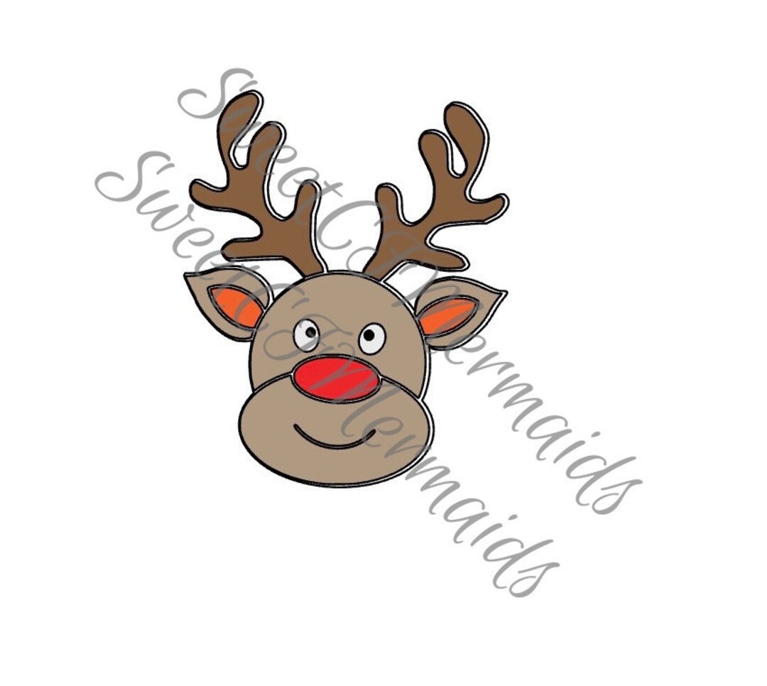 Reindeer SVG Digital Download Cutting File Silhouette/ Cricut - Etsy