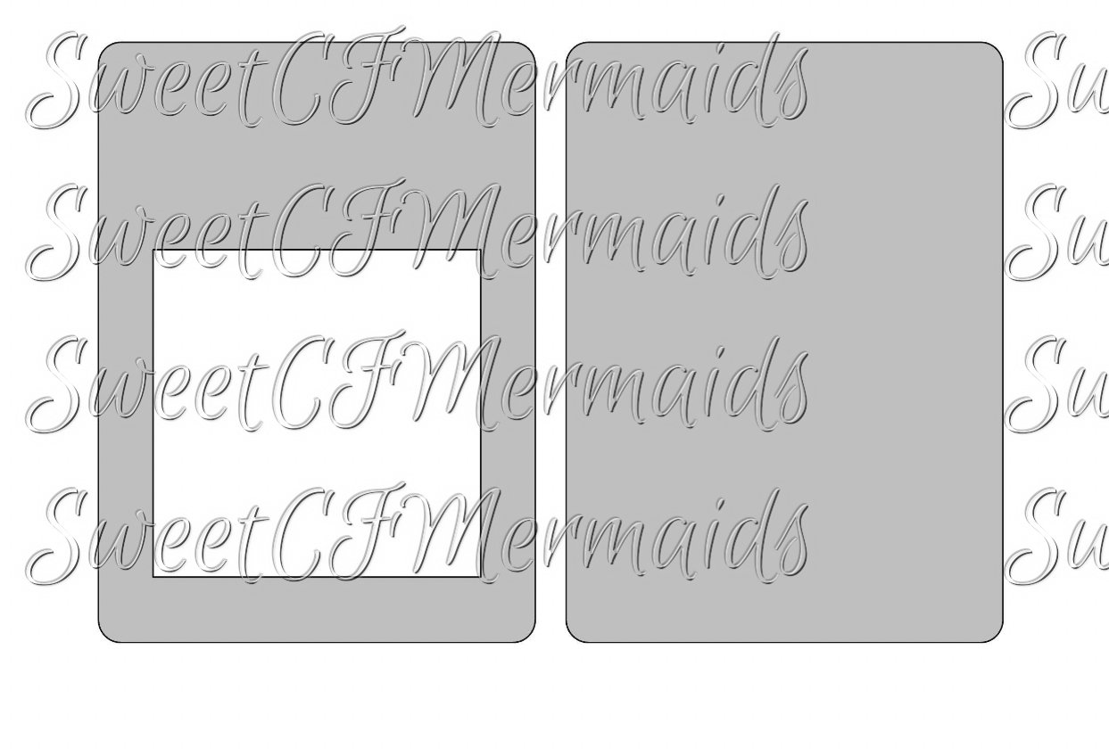 Sticky Note Pad Holder SVG File for Silhouette/cricut/ Machine Cutting ...