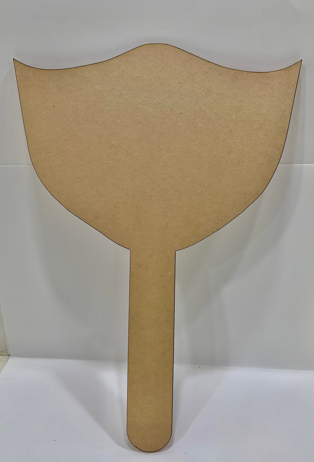 Acrylic Blank Waves Lash Tech Prop Face Cover/face Paddle - Etsy