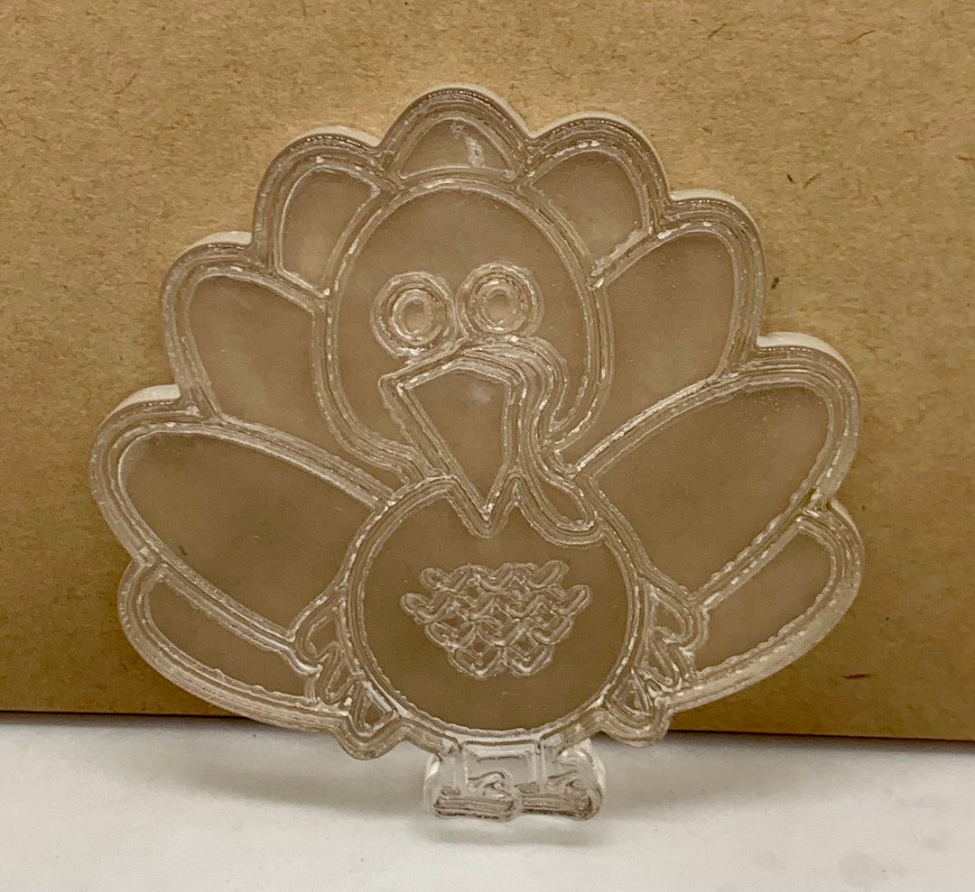 Turkey Silicone Mold/ Keychain/ Badge Holder/ Badge Reel/ Ornament ...