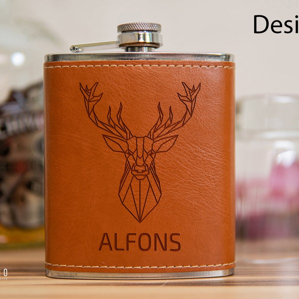 Hunting Flask - Etsy