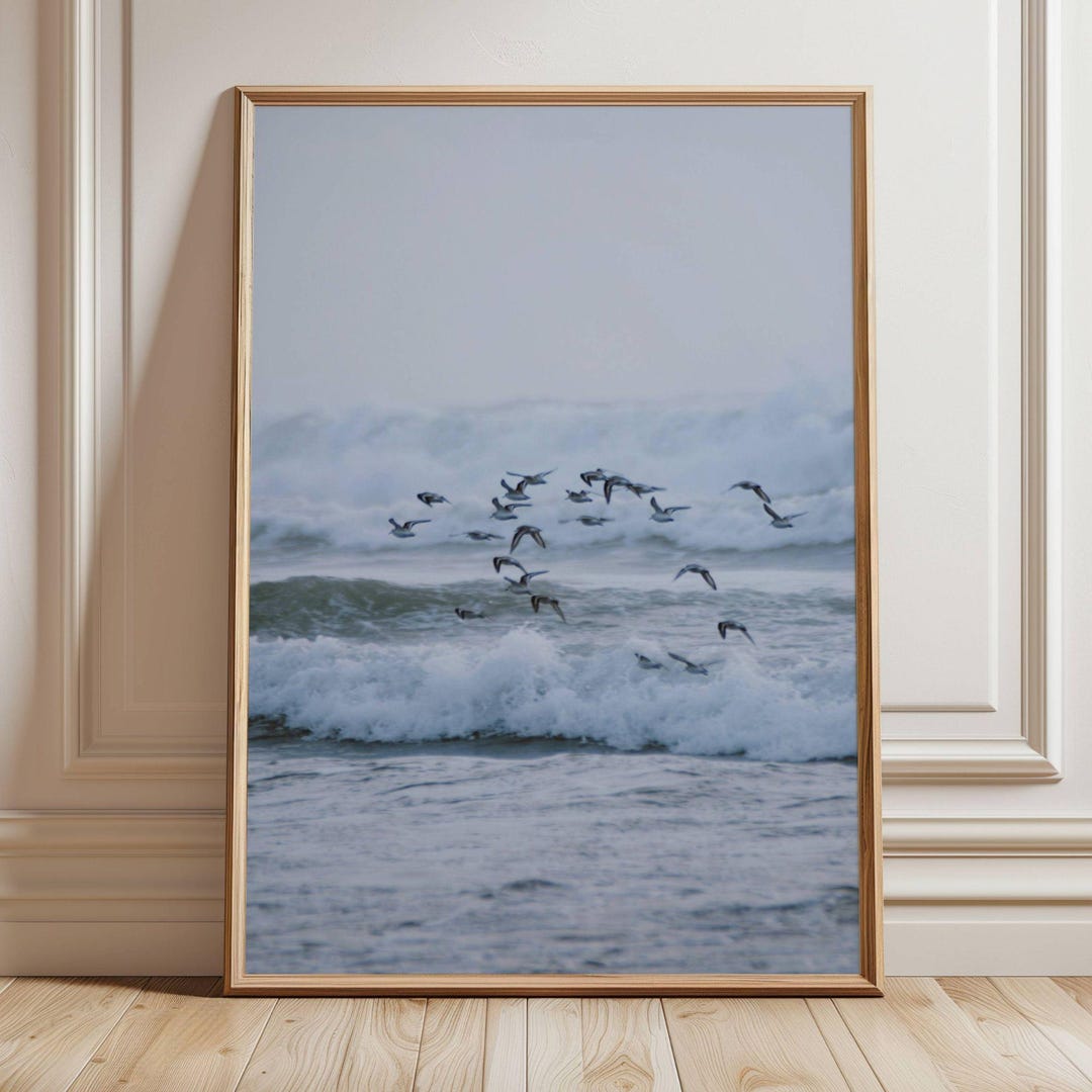 Ocean A4 Print Coastal Print Printable Wall Art Digital Download - Etsy