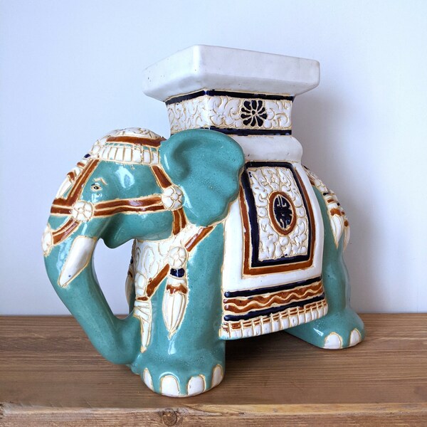Elephant Plant Stand - Etsy