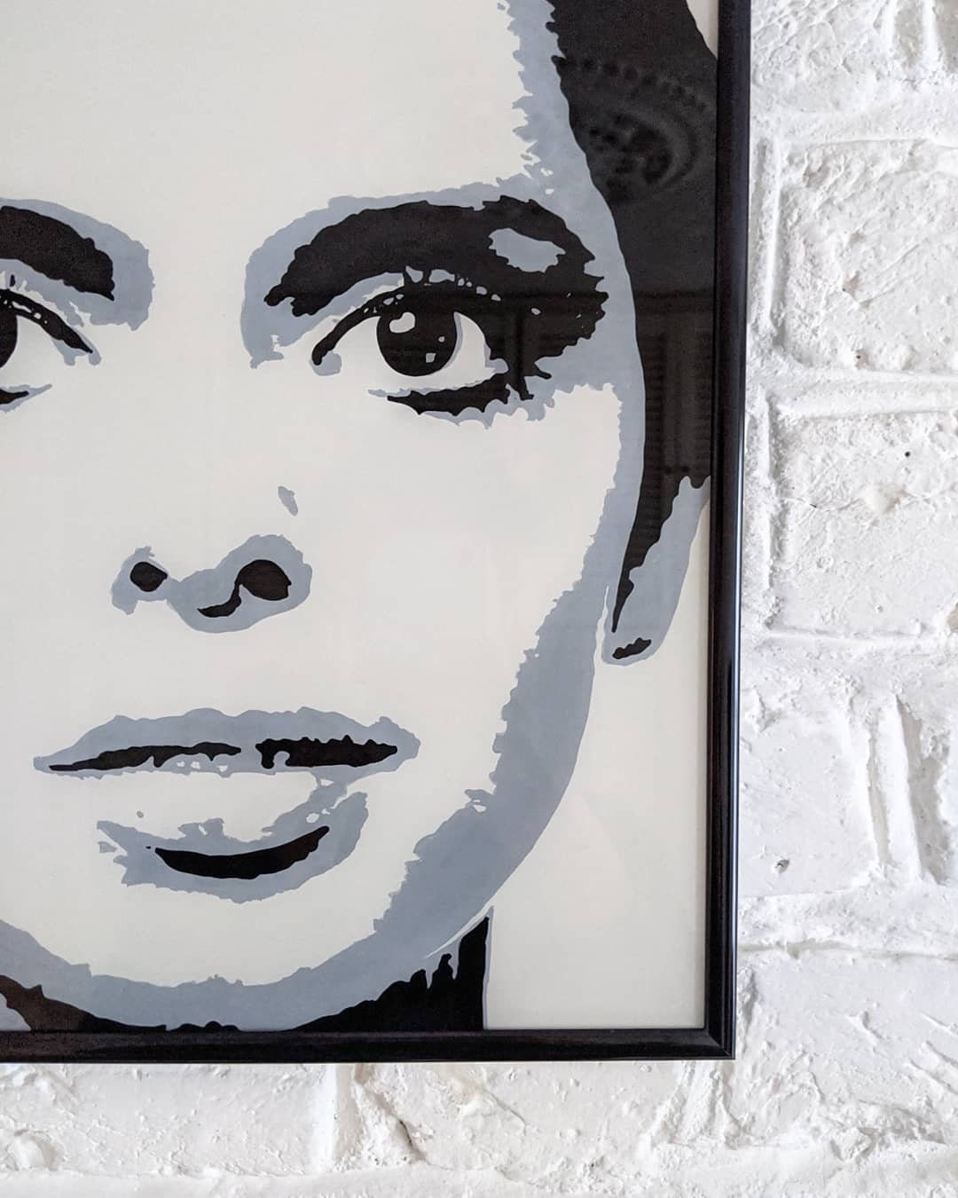 Gilded Glass Art Zan-e Rooz, Iranianfarsi Gold Leaf Artwork Verre ...