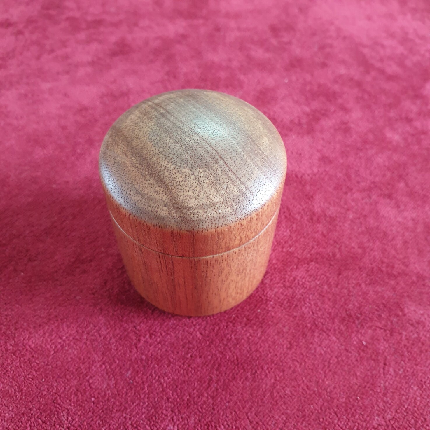 Small Hand Turned Meranti Wooden Box - Etsy