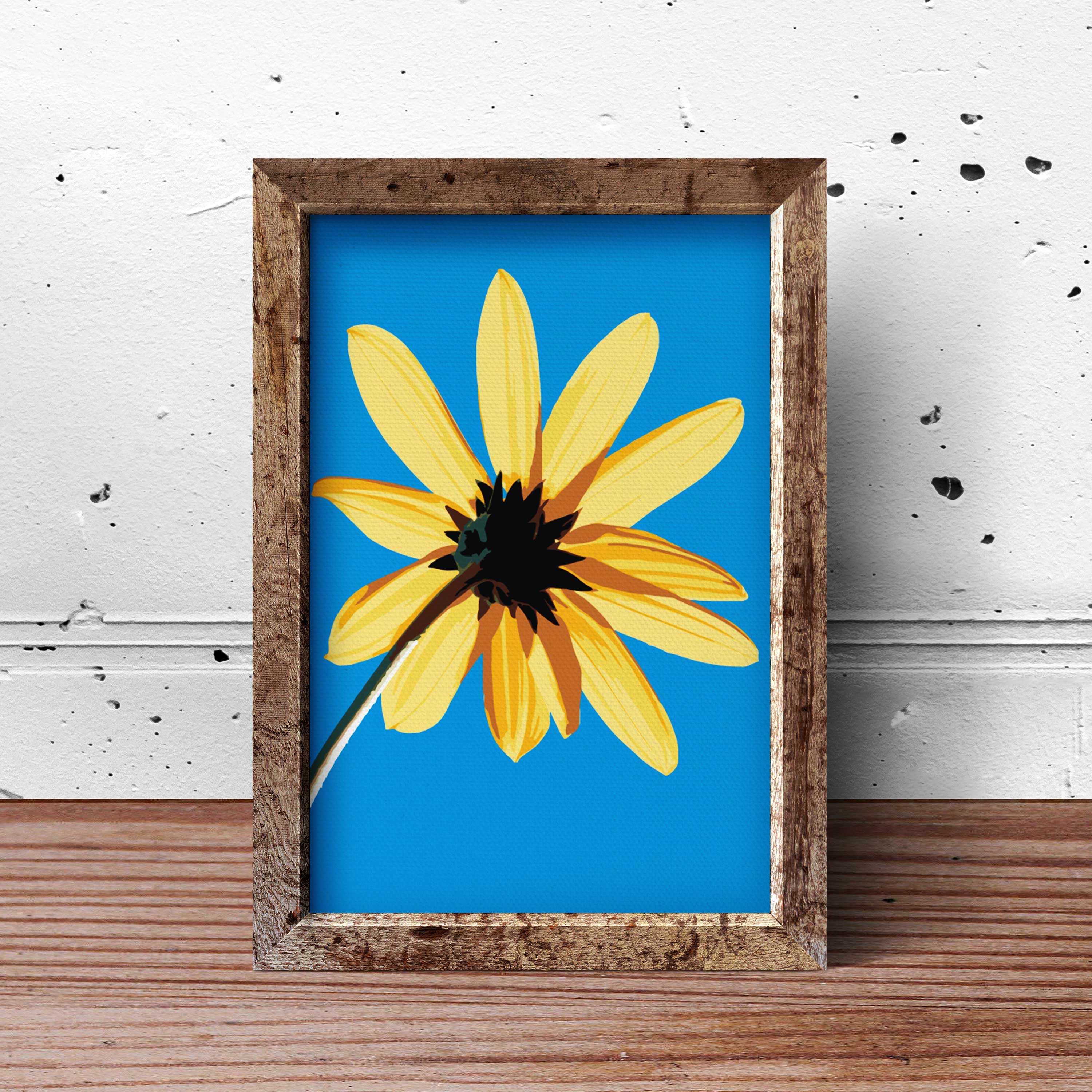 Daisy Flower Art Design Acrylic Colorful Painting by Numbers - Etsy