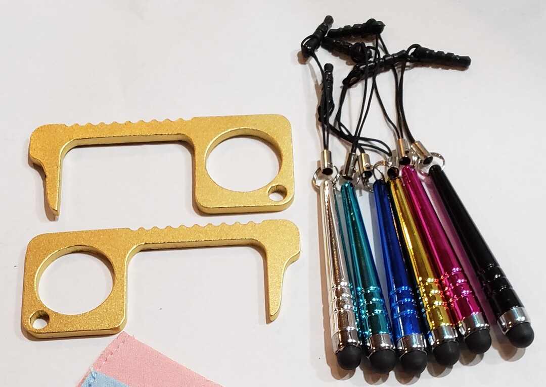 Back to School Contactless, Antimicrobial Hand Tool, Stylus Touch-free ...