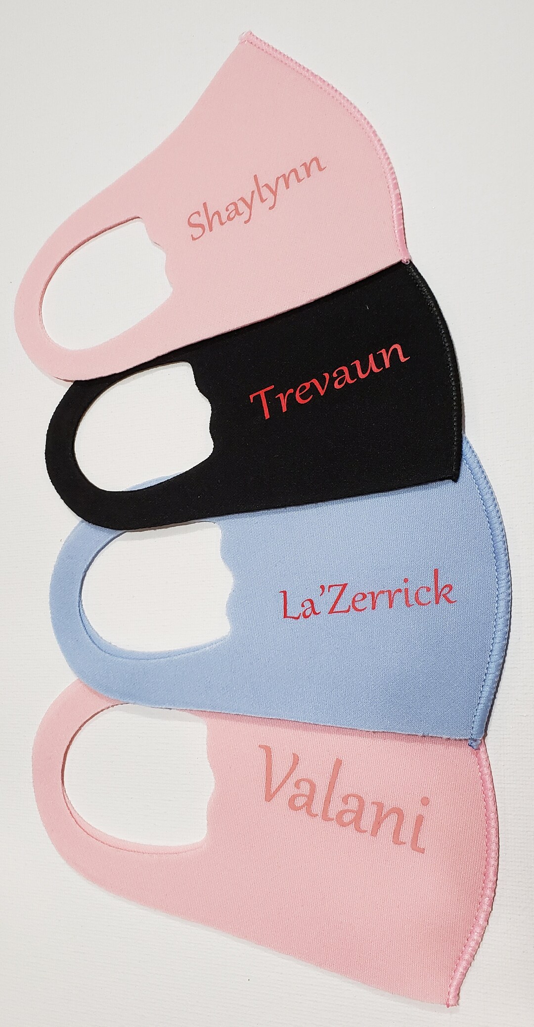 Personalized Name Childrens Kids Face Mask Custom, Sale - Etsy